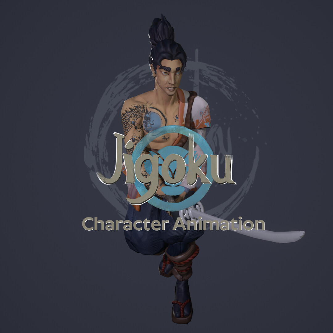 Artstation Jigoku Character Gameplay Animation