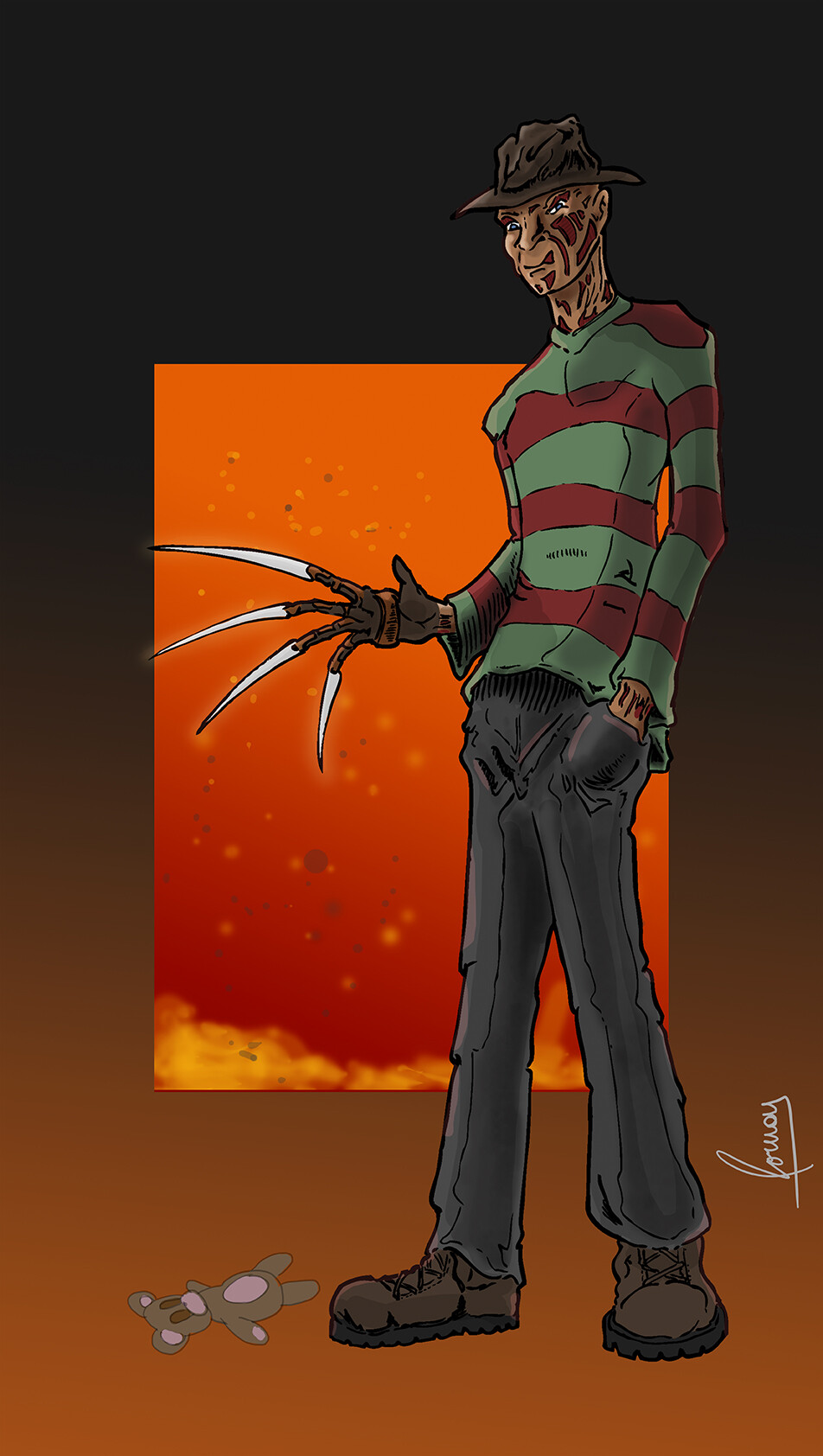 Freddy Krueger 2010 Art
