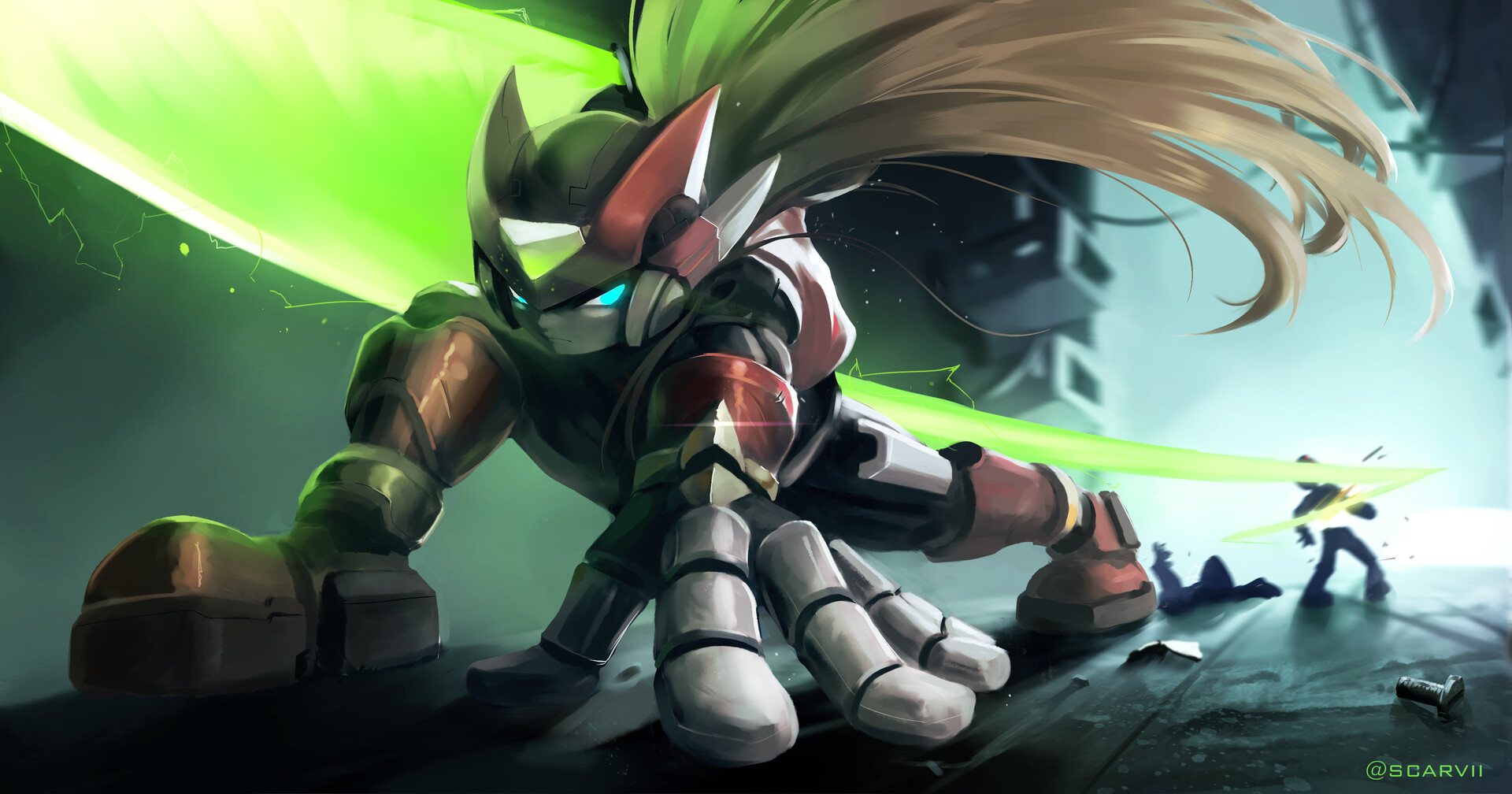 ArtStation - Mega Man Zero