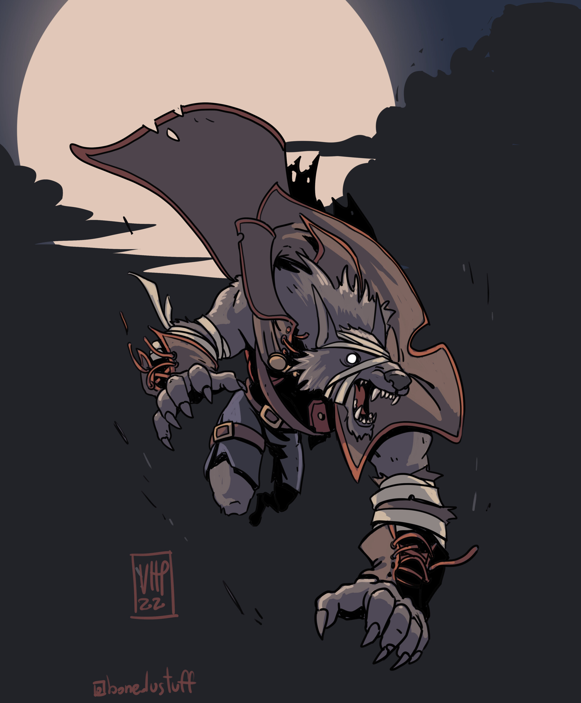 ArtStation - Werewolf of hunters