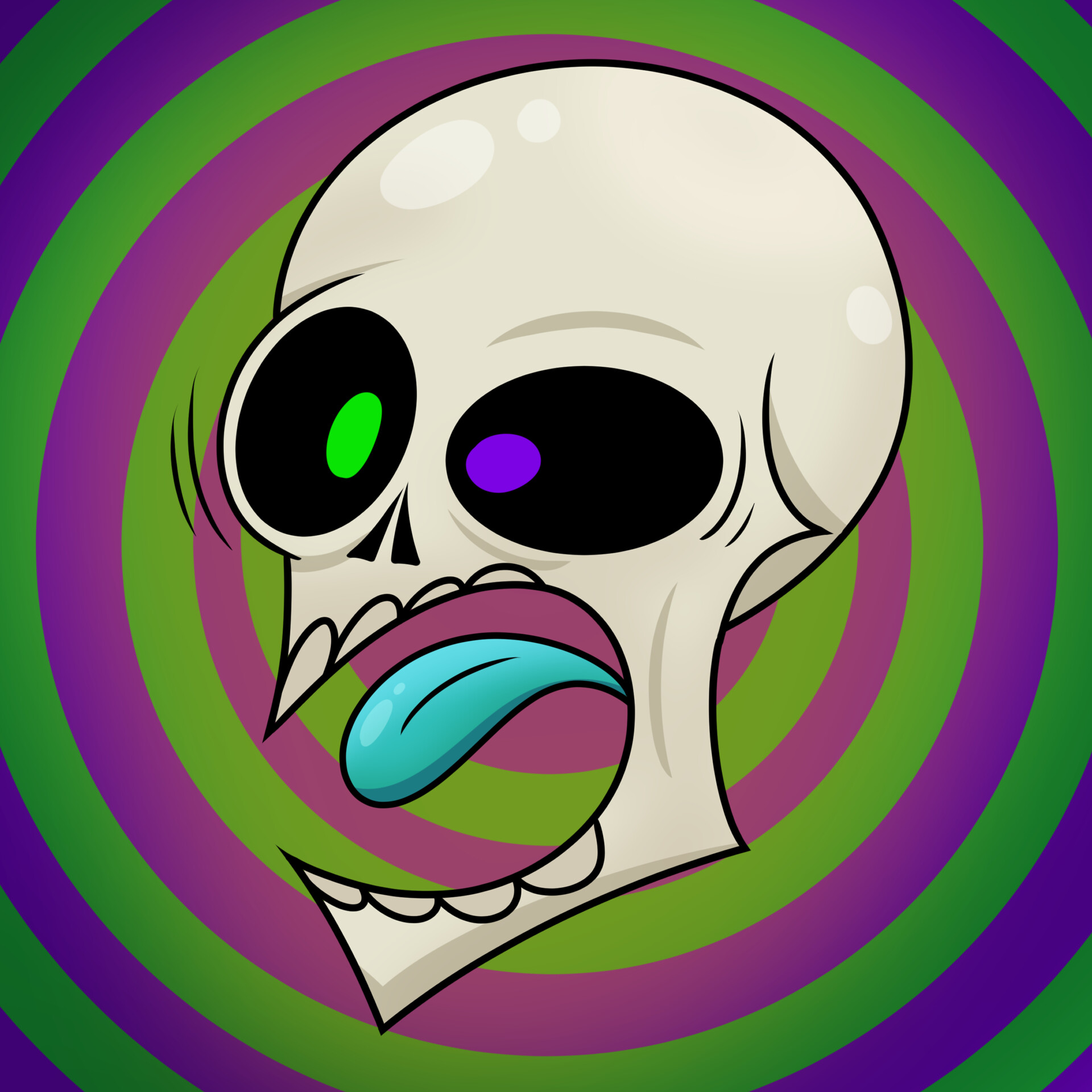 ArtStation - Screaming Skeletons