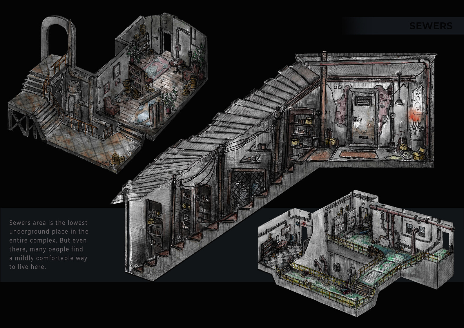Marcin Gorycki - Sewers level design