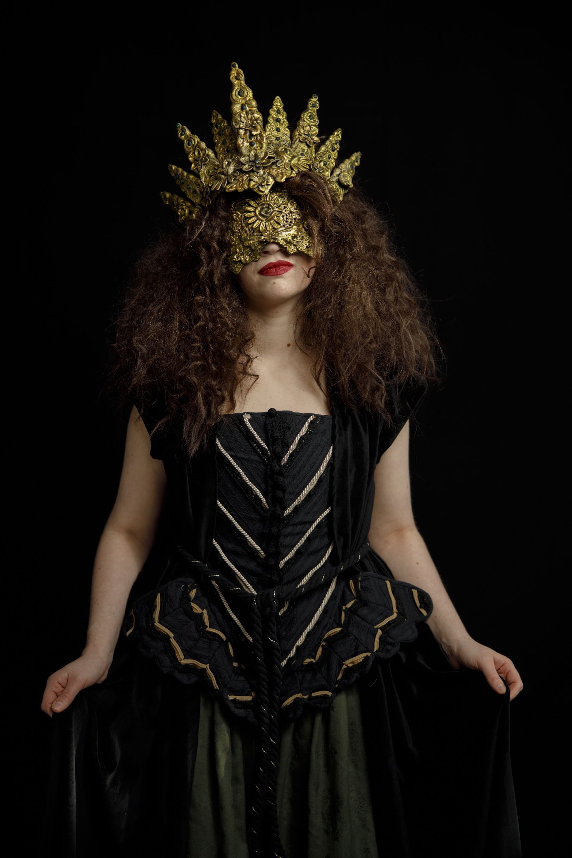 ArtStation - Flower Headpiece Mask