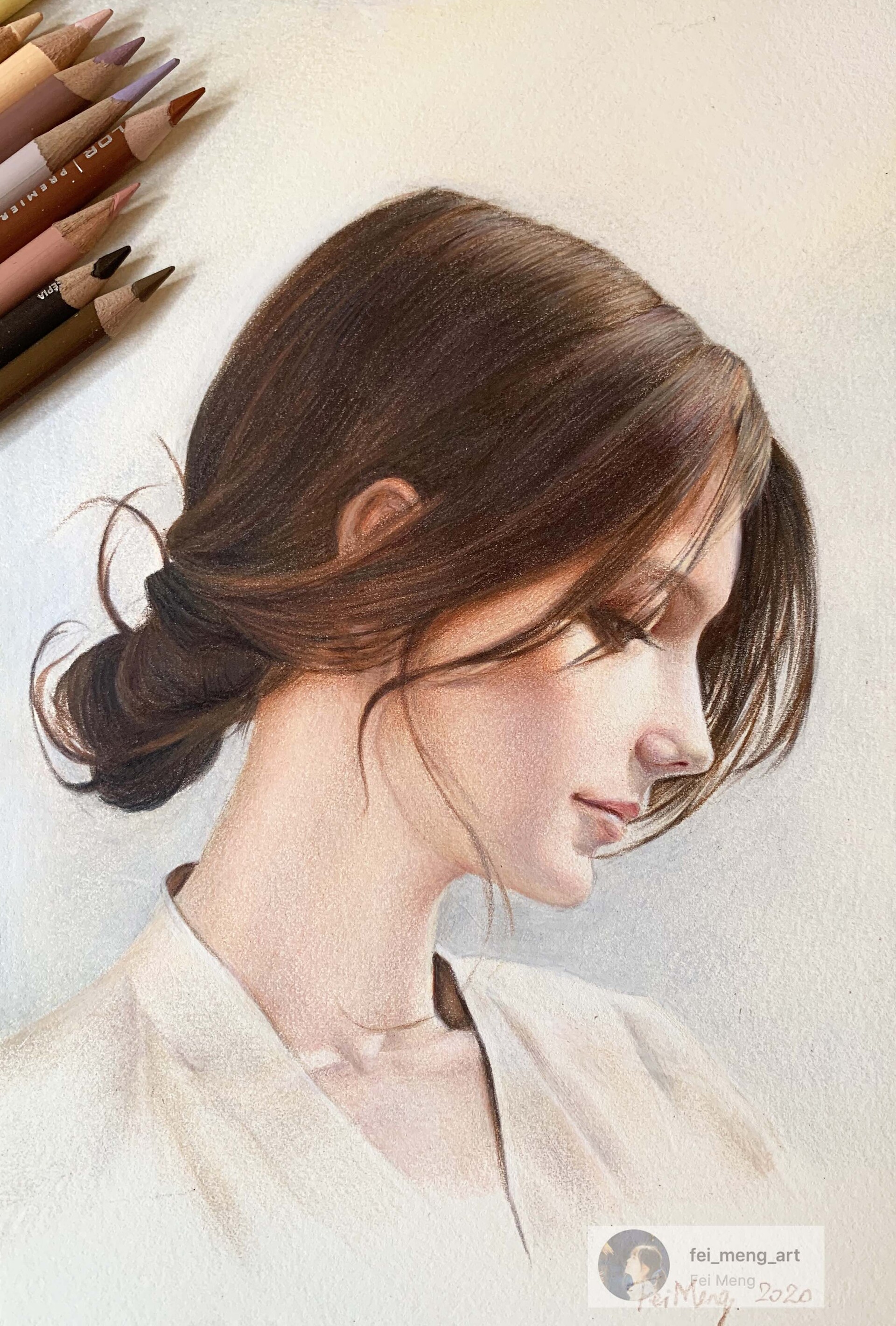 Autumn Pencil Drawing