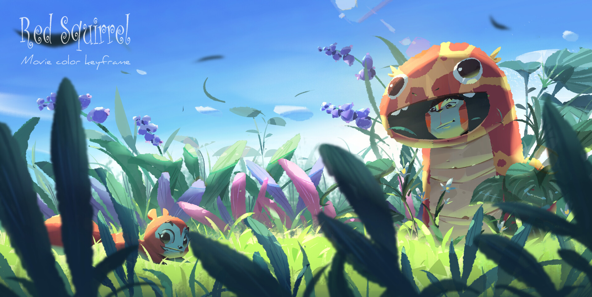 ArtStation - red squirrel