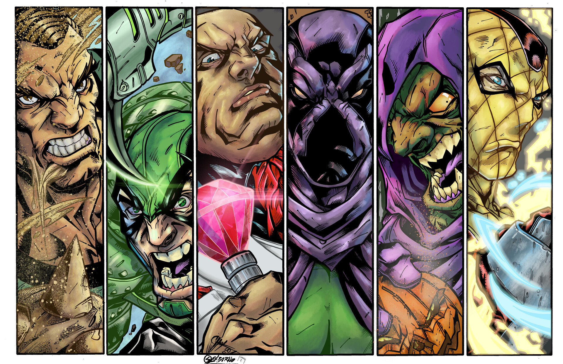 ArtStation - Marvel Villains