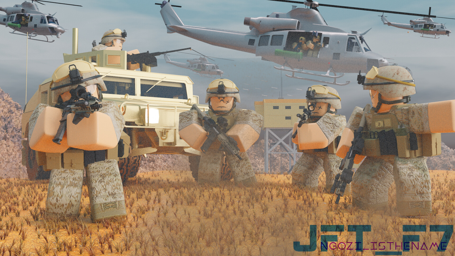 ArtStation - Desert Afghanistan FOB - 30/10/2020