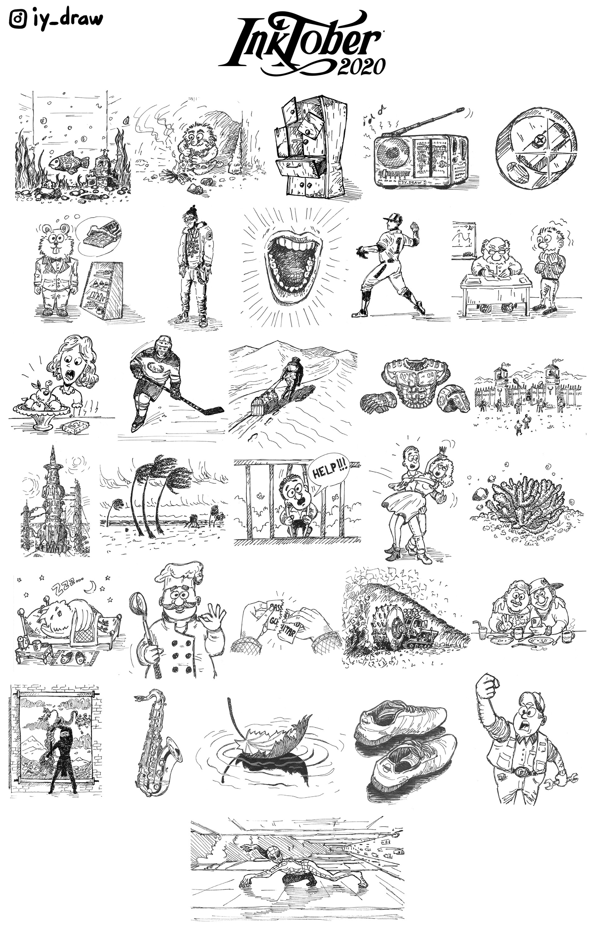 ArtStation - Inktober 2020