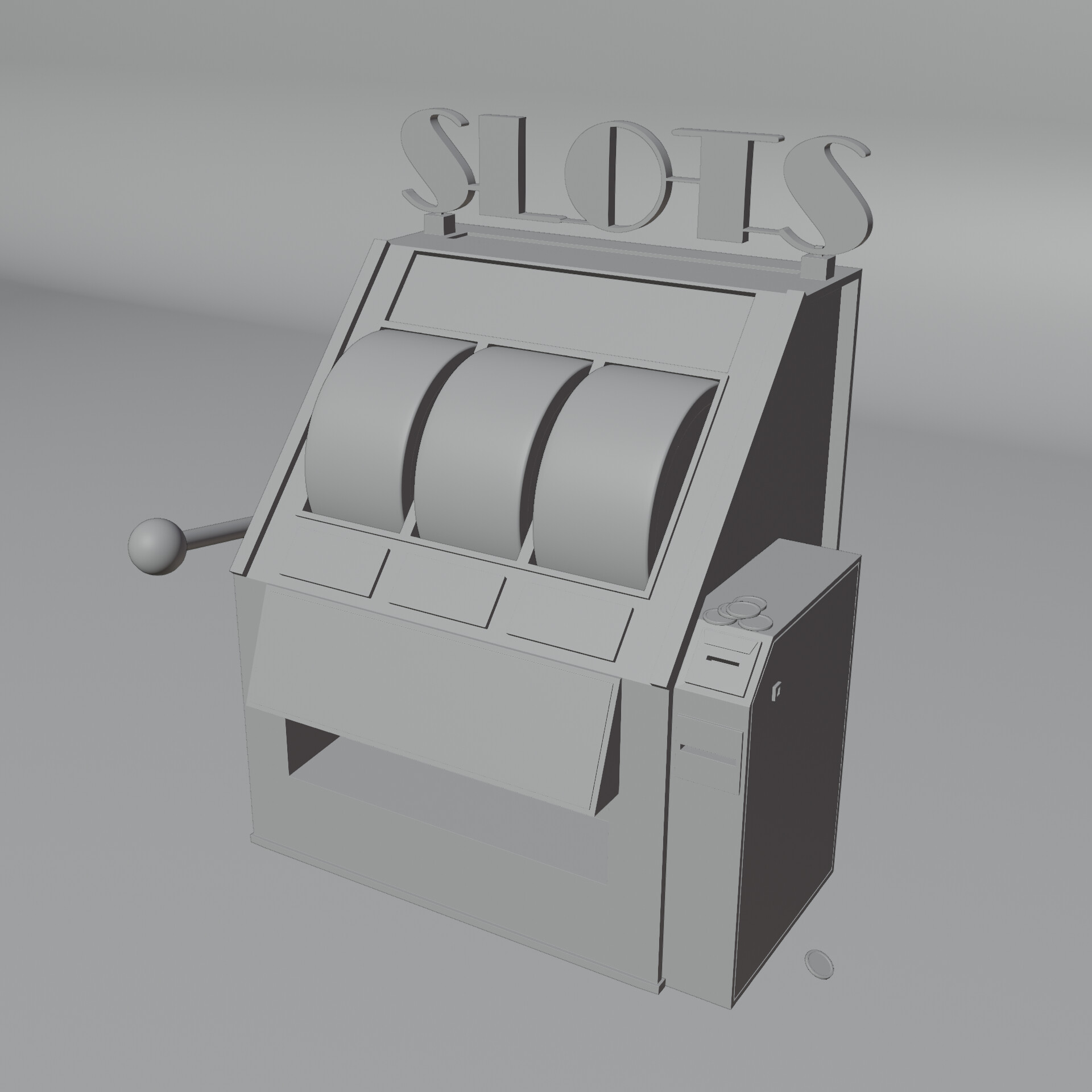 Ivan Vakulko - Slot machine - Blender Animation