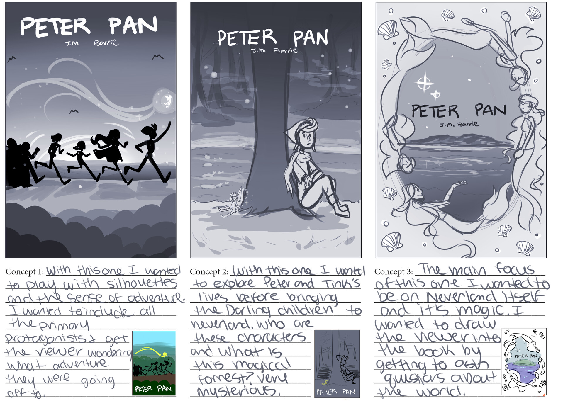 PixelatedFairy - Peter Pan book cover