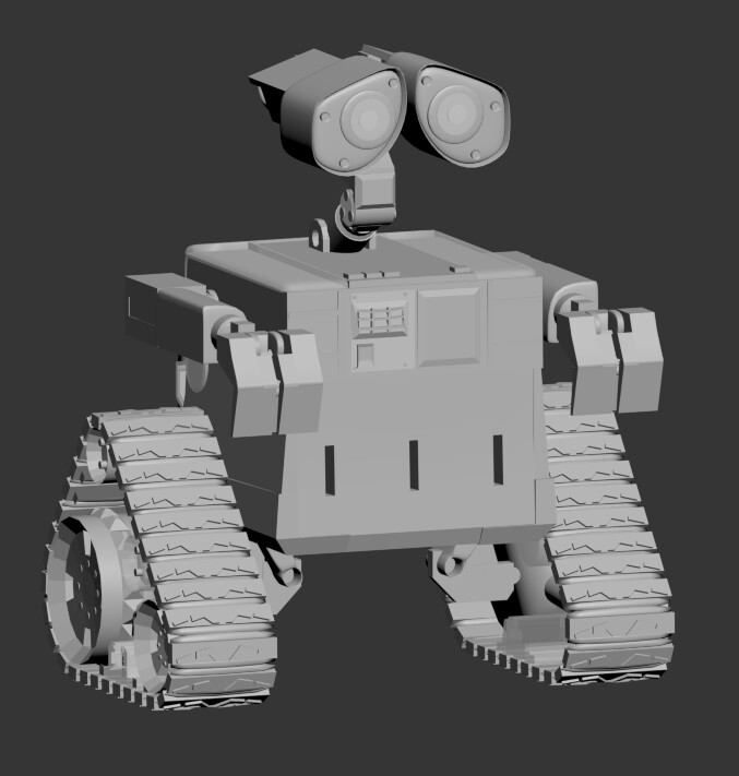 ArtStation - wall e school project