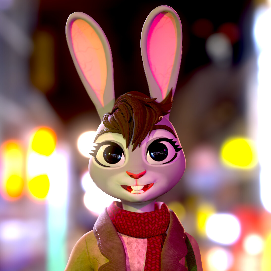 ArtStation - Kelly the bunny
