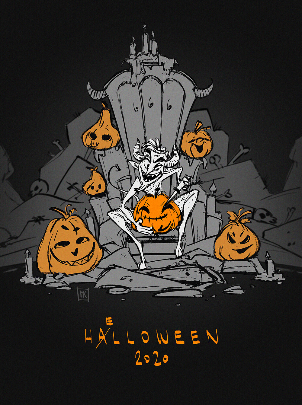 ArtStation - HA(E)LLOWEEN 2020