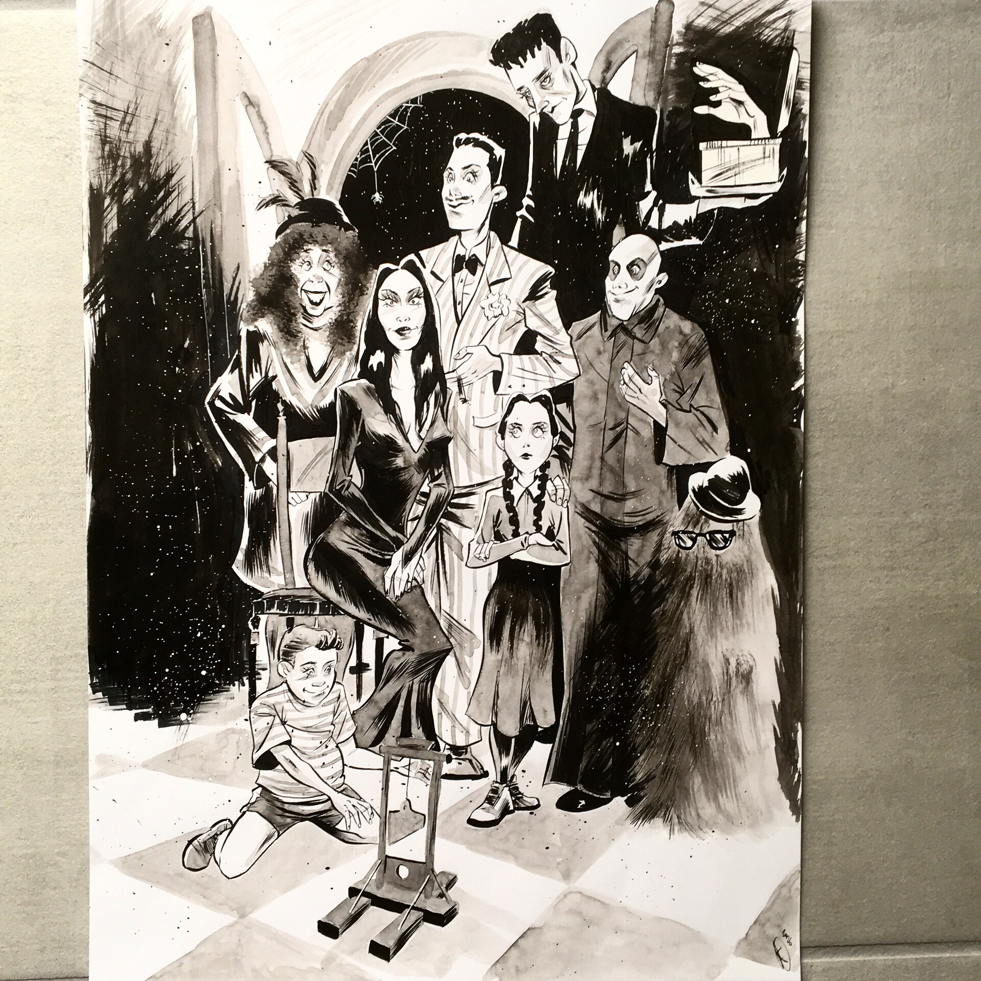 ArtStation - The Addams family