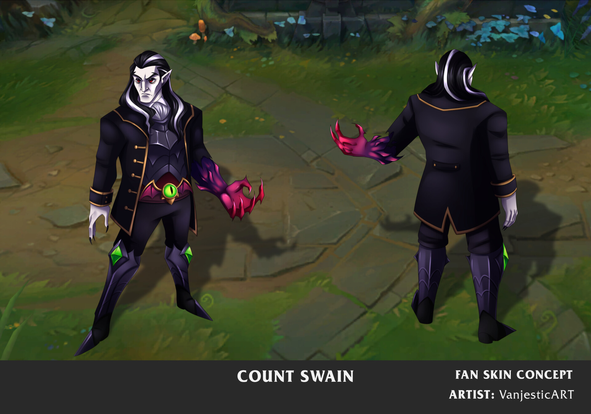 League Of Legends Swain Skins