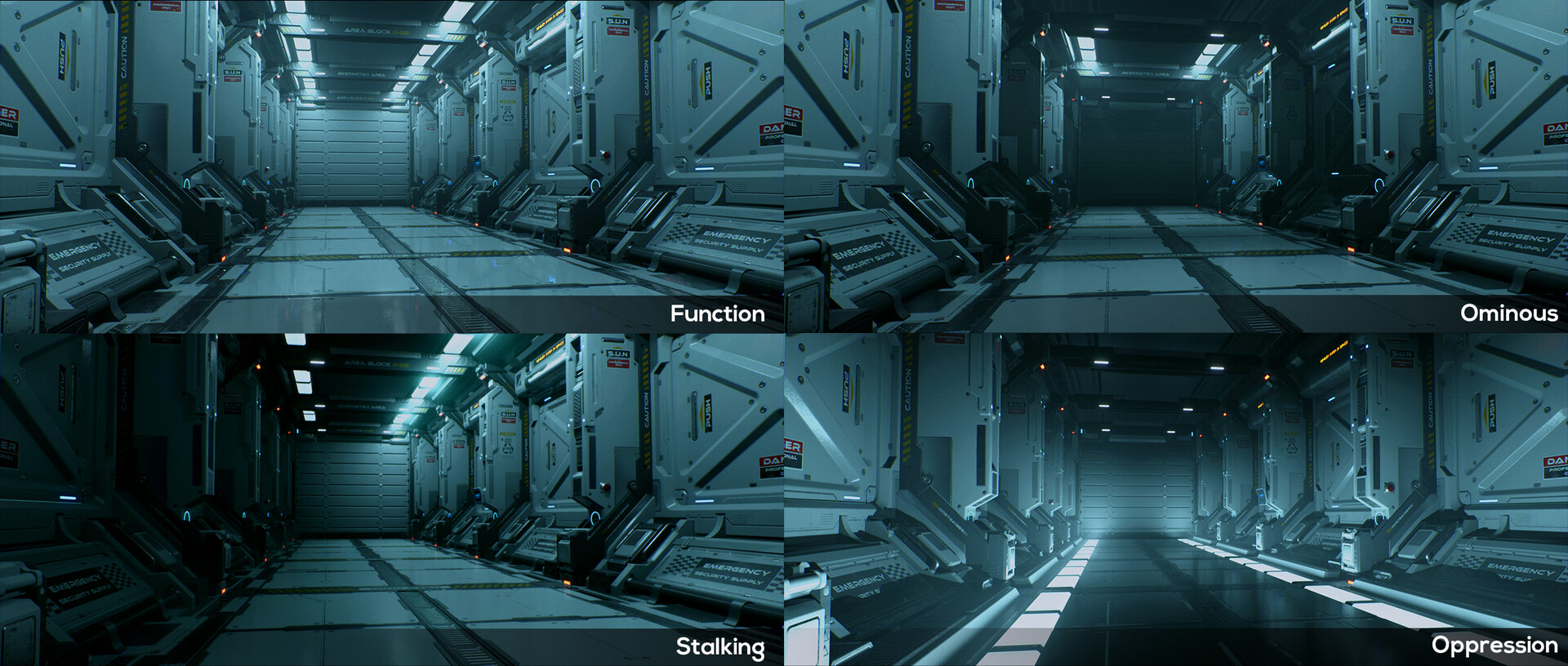 Alex Beddows - Alien - Dynamic Lighting Study