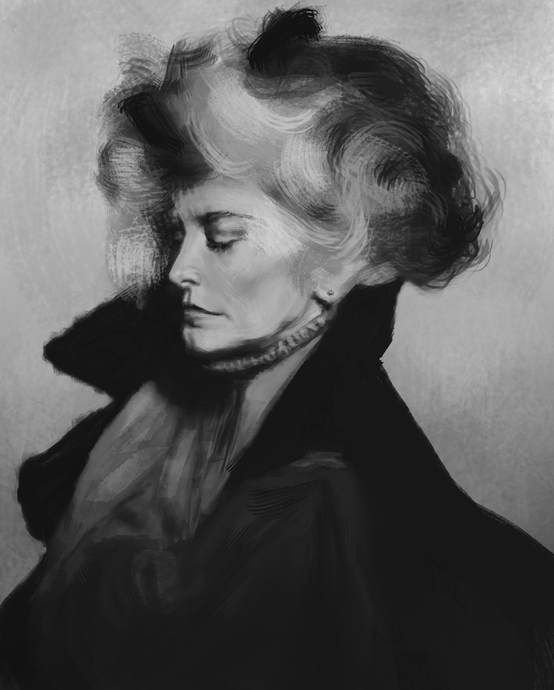 ArtStation - 'old lady"