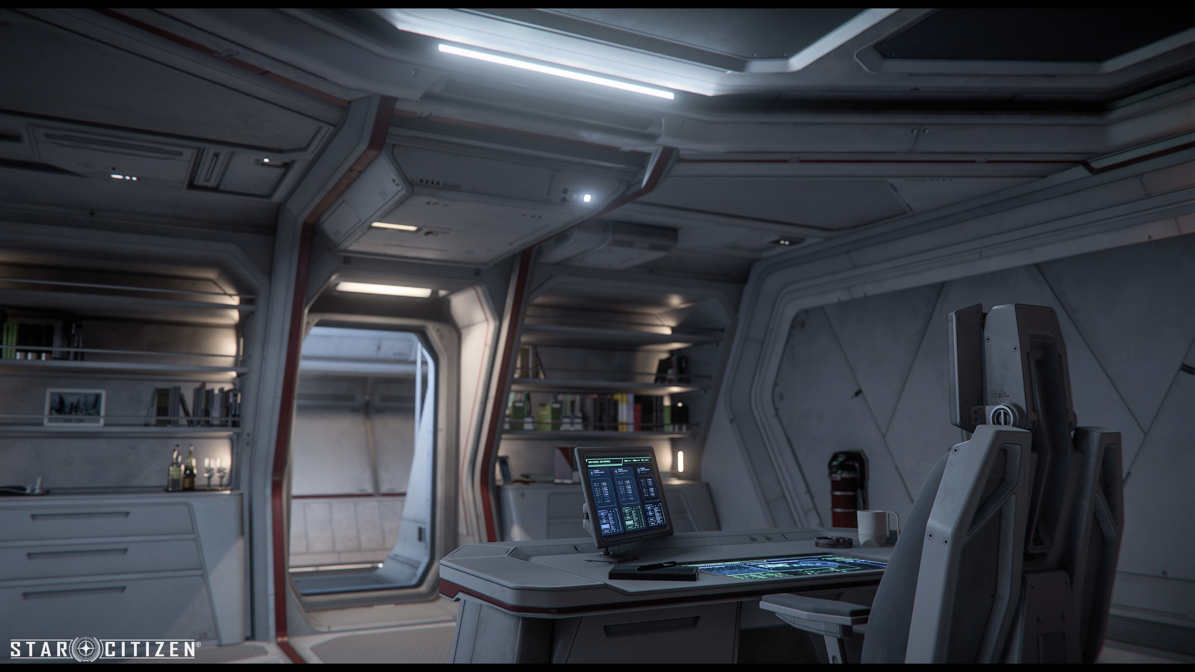 Aris Chrysikopoulos - Star Citizen - Anvil Carrack Interior