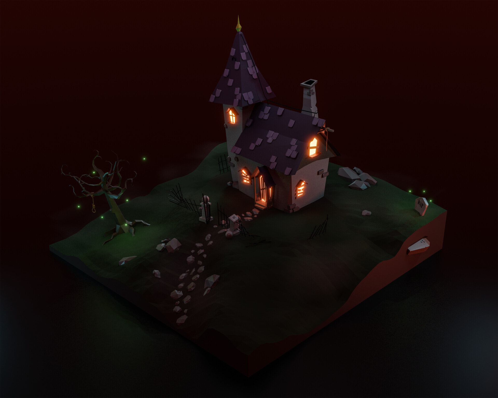 ArtStation - Haunted House