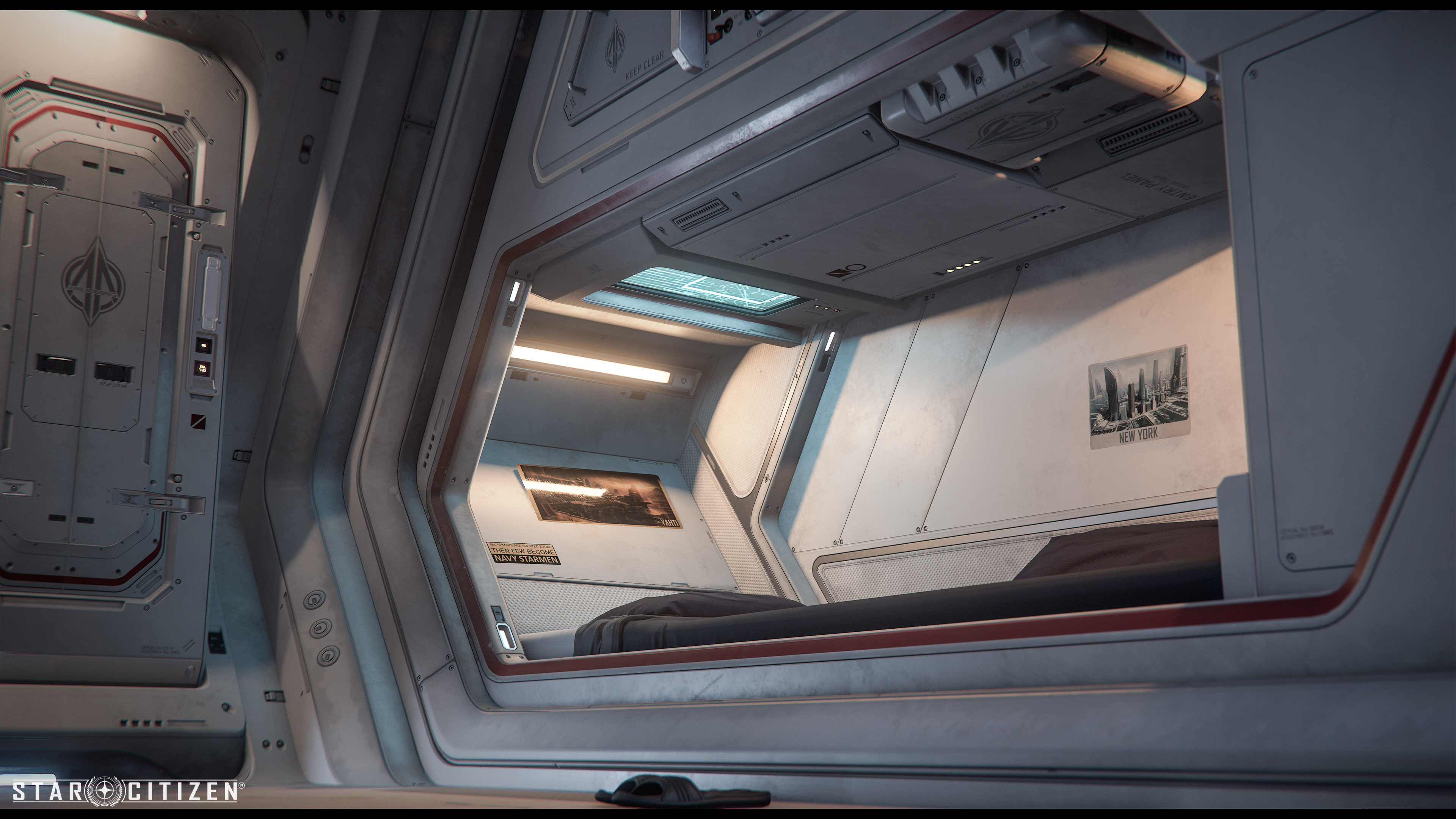 Aris Chrysikopoulos - Star Citizen - Anvil Carrack Interior
