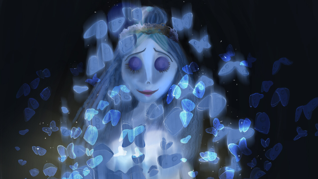 ArtStation - Corpse Bride Speedpaint