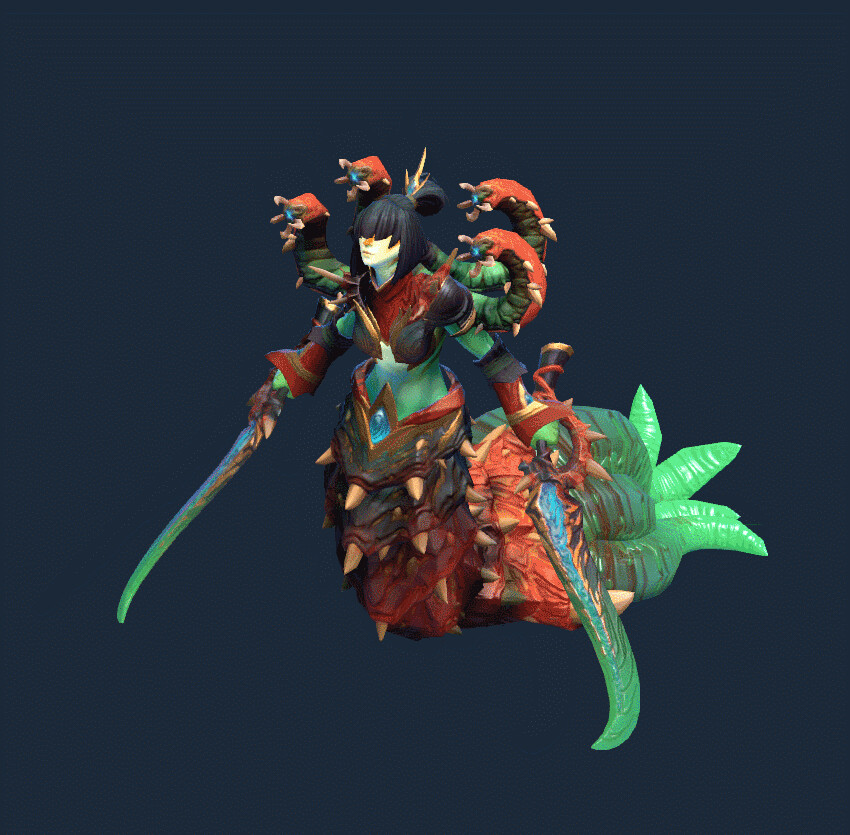 ArtStation - The Leech Queen