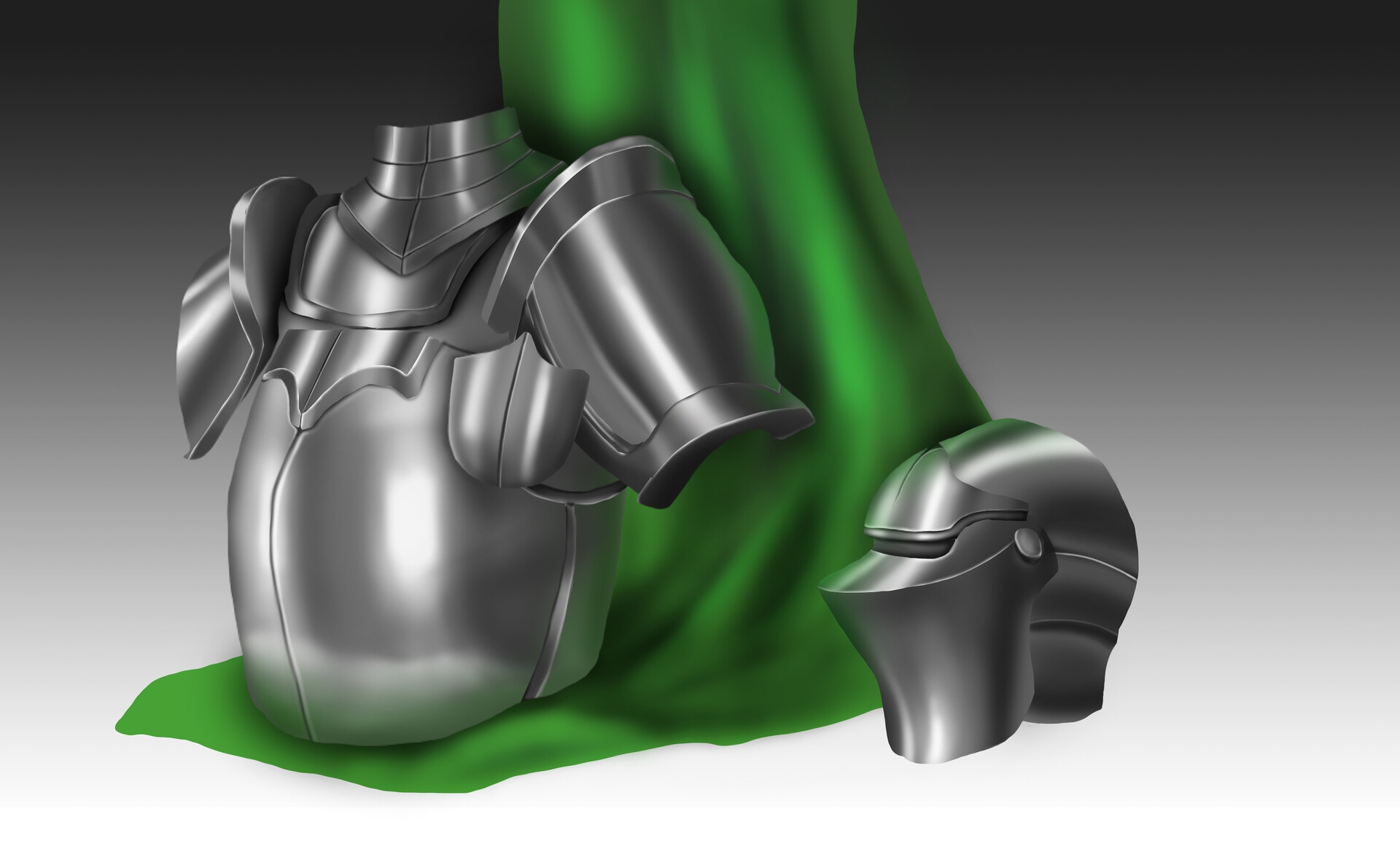 ArtStation - Metal Rendering Study