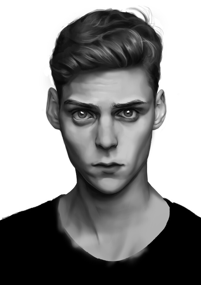 ArtStation - face drawing practice