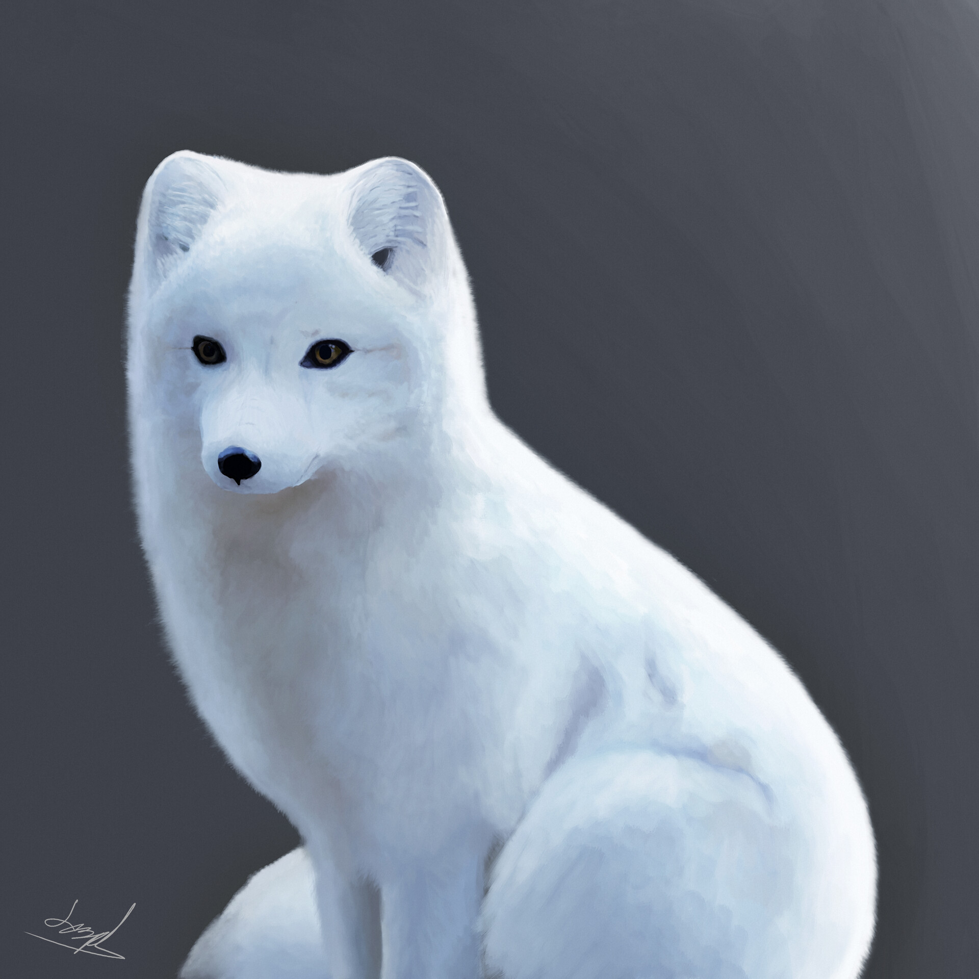 ArtStation - Arctic Fox