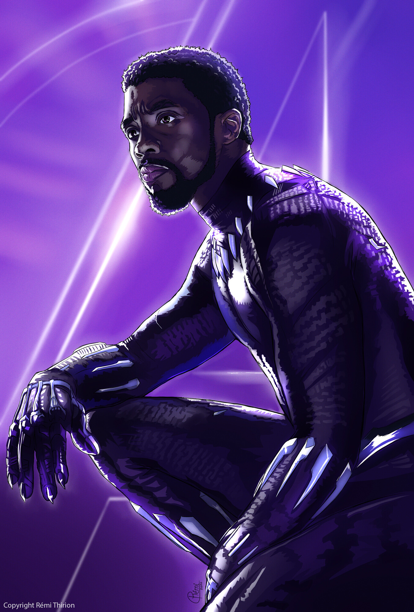 ArtStation - Chadwick Boseman