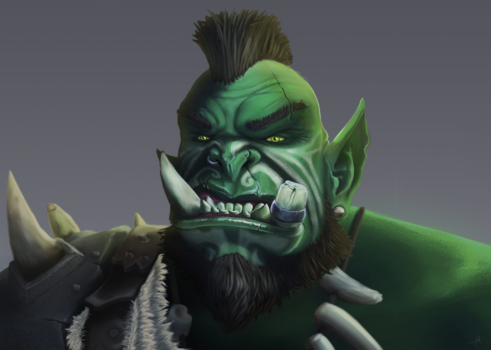 ArtStation - Shadowlands Orc
