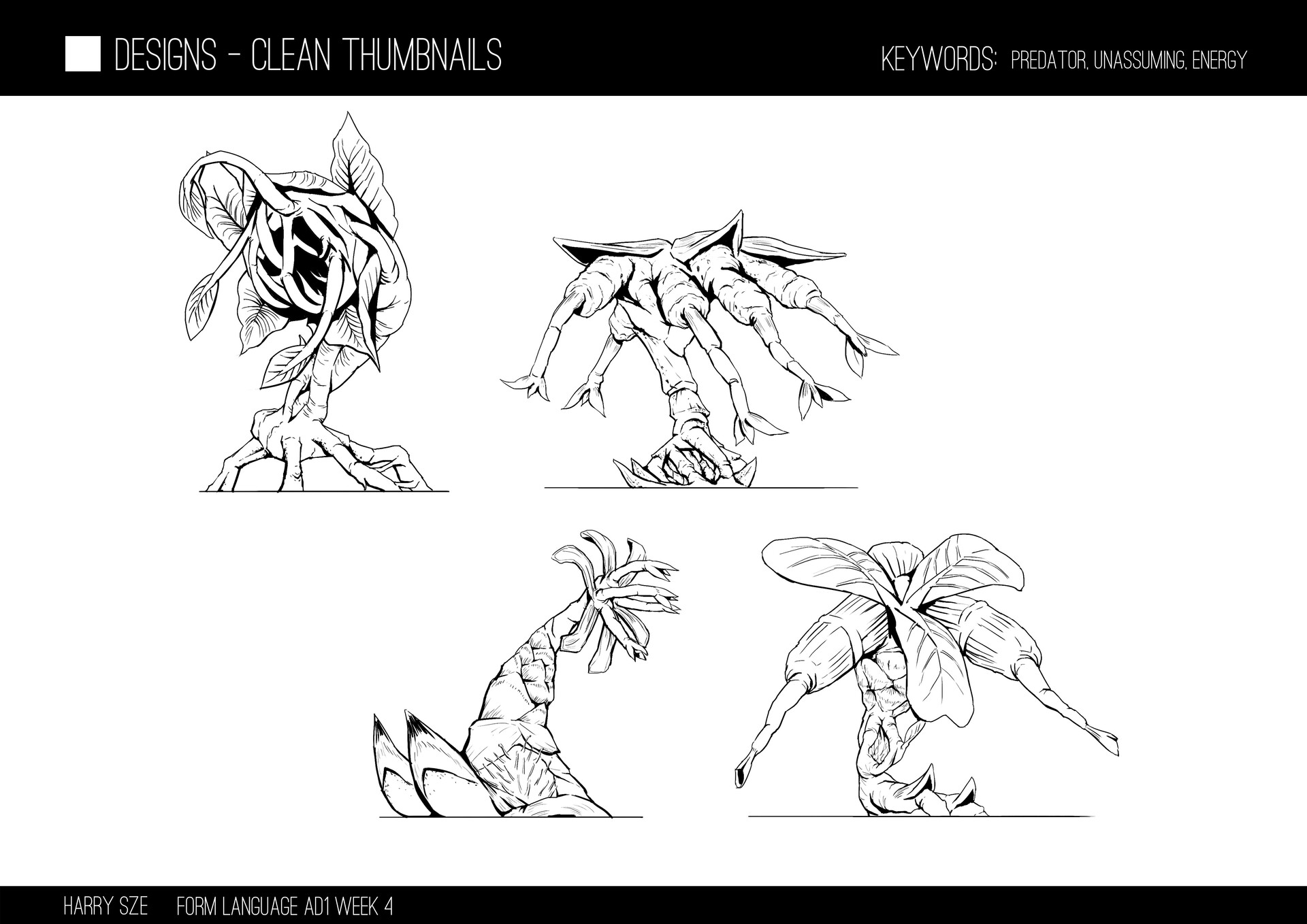 ArtStation - Carnivorous Plant Designs
