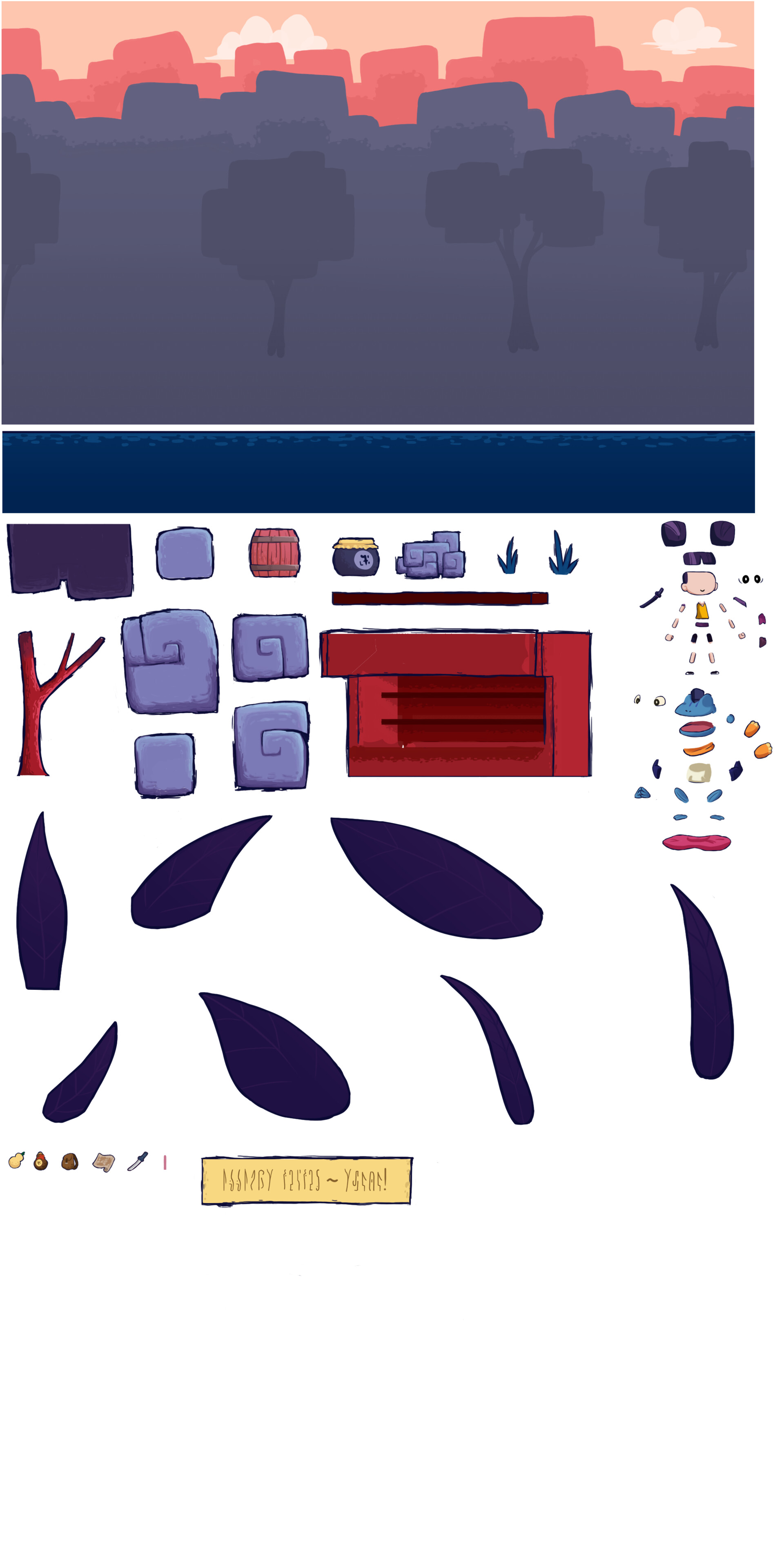 Lina Katrine Zerahn - Samurai & Frog Merchant - Unity project