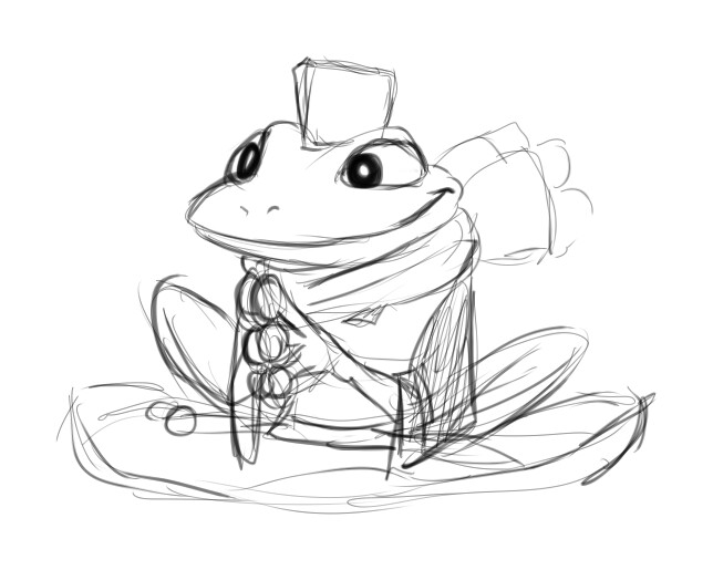 Lina Katrine Zerahn - Samurai & Frog Merchant - Unity project