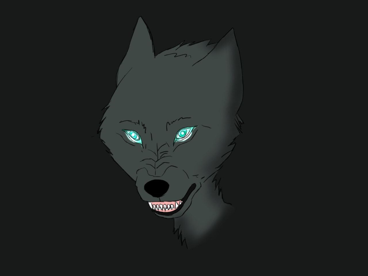 ArtStation - Wolf head