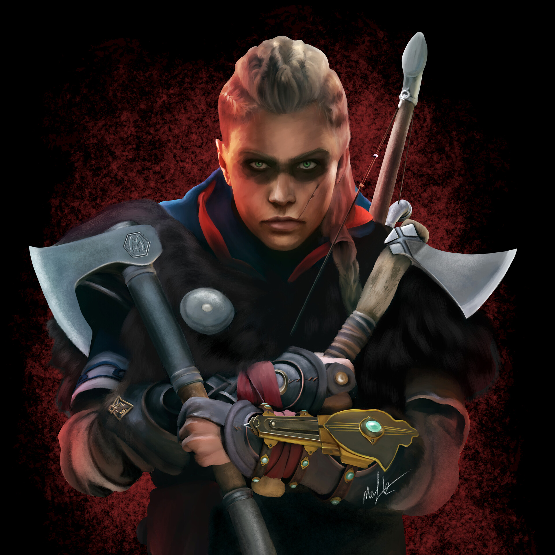 ArtStation - Eivor Fan Art