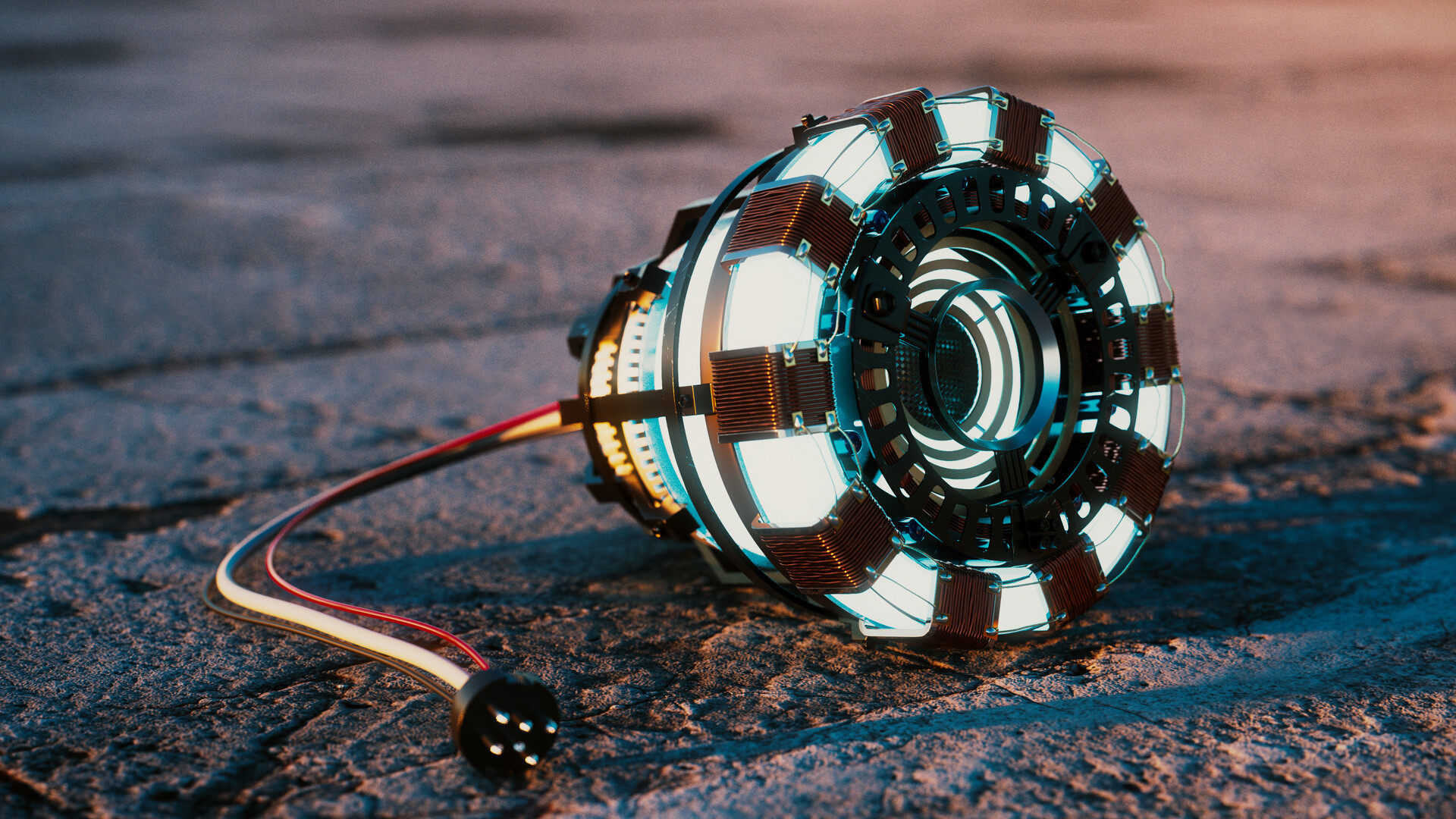 ArtStation - Arc Reactor - CG Circuit Introduction to Houdini Workshop