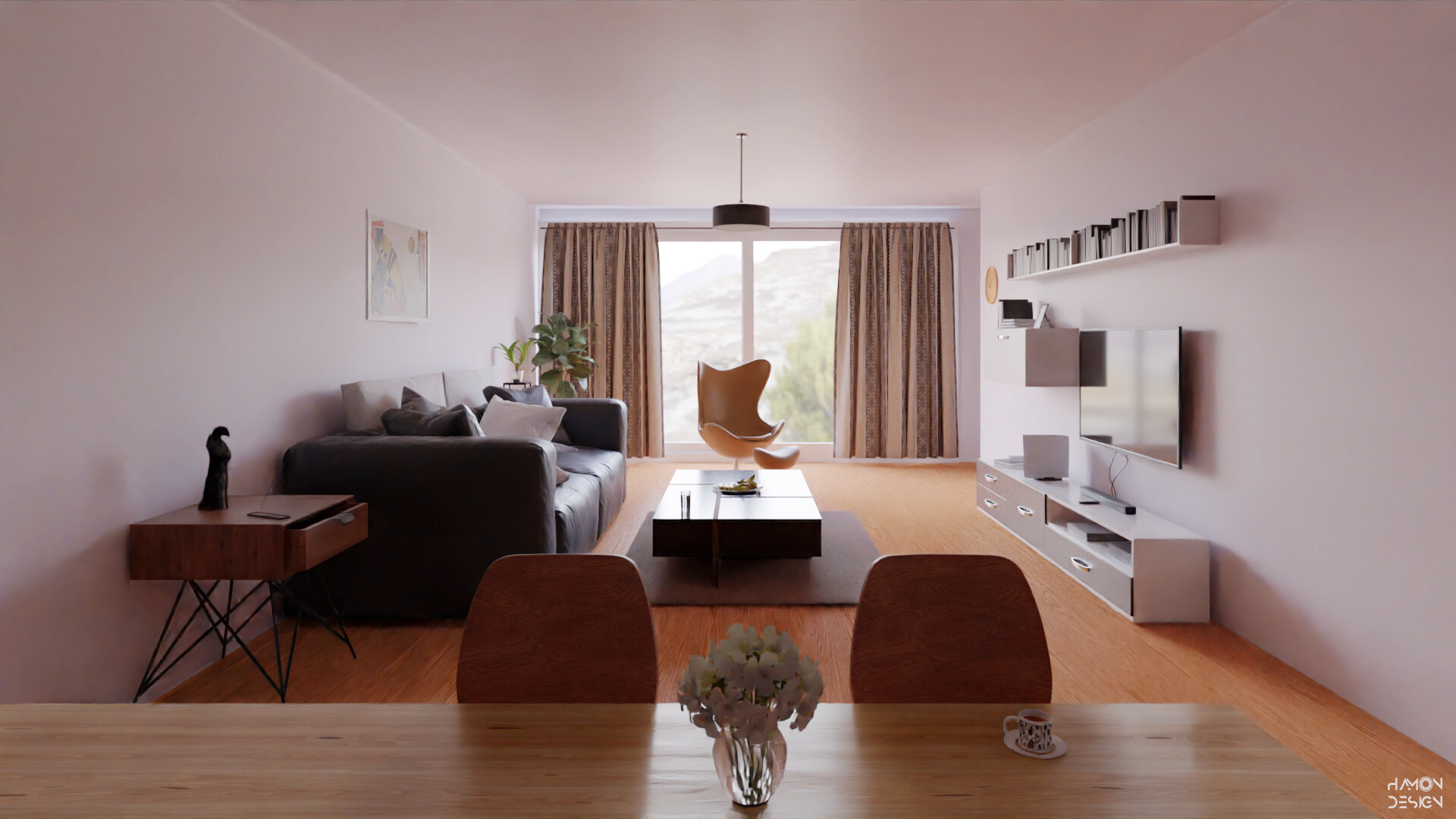 ArtStation - Interior apartment archviz