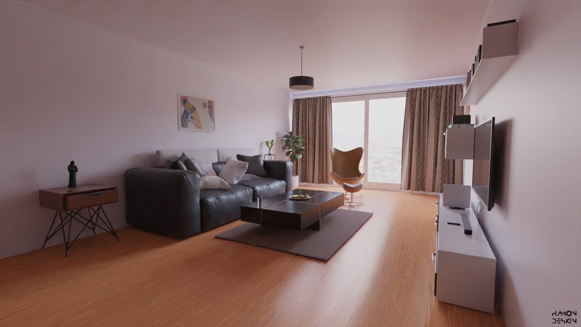 Hamid Hosseini - Interior apartment archviz