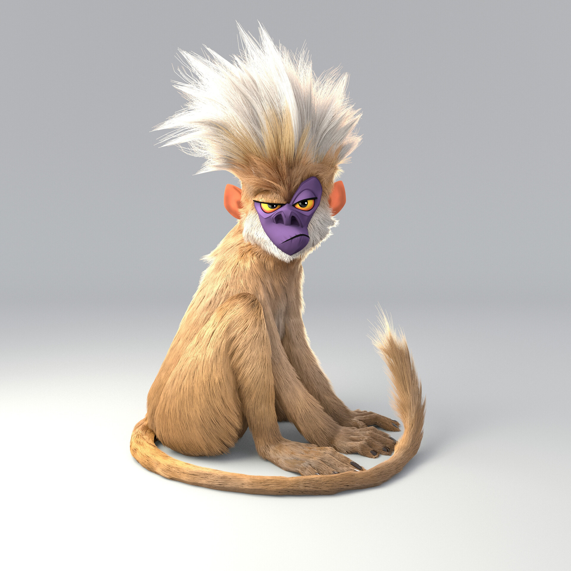 ArtStation - Grumpy Wednesday 3d