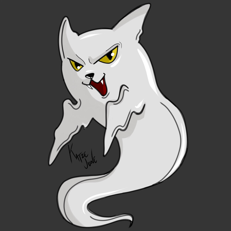 ArtStation - Cat Ghost