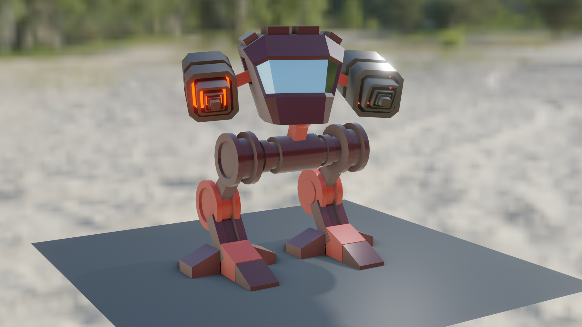 ArtStation - Mech_Robot