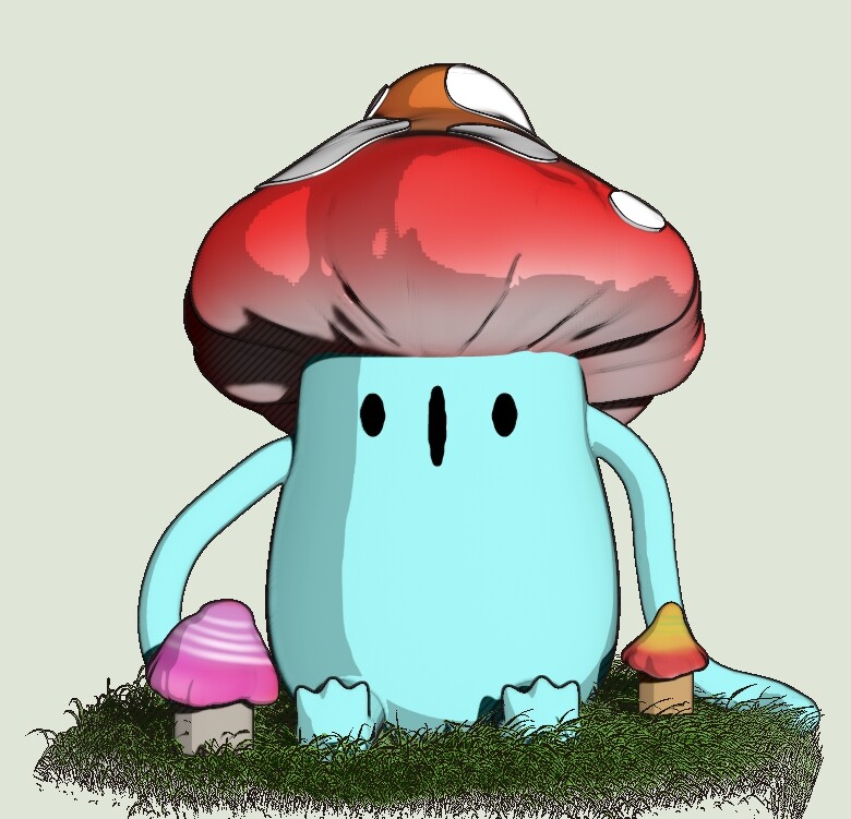 ArtStation - Dragon Quest XI Tockle fan art