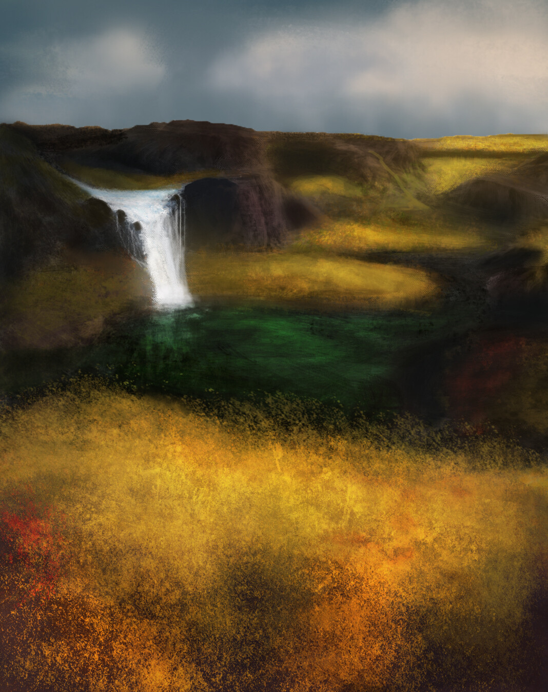 ArtStation - Waterfall