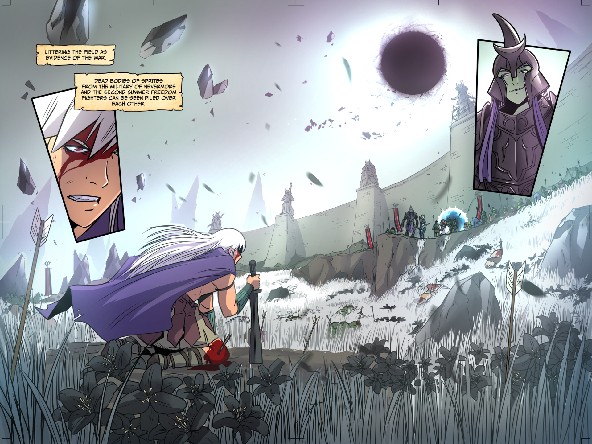 ArtStation - Lunora — A book of sand