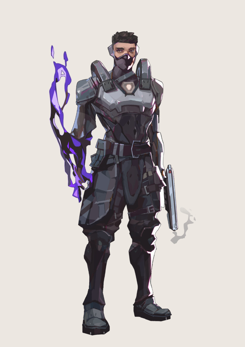 ArtStation - Valorant fanart character design-1
