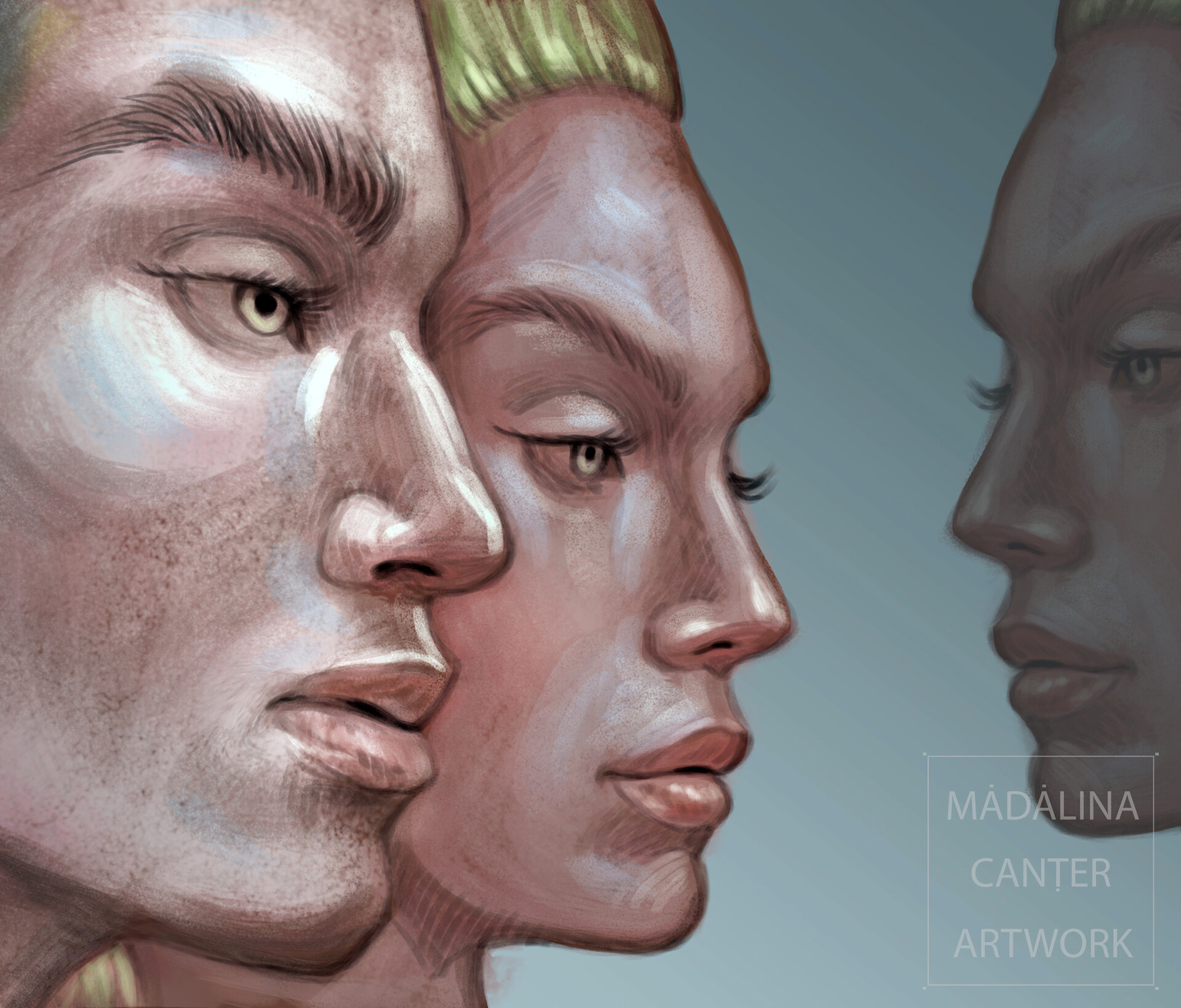 ArtStation - Double Portrait