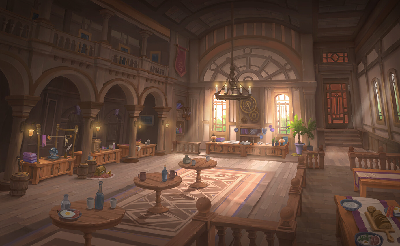 Artstation Guild Interior