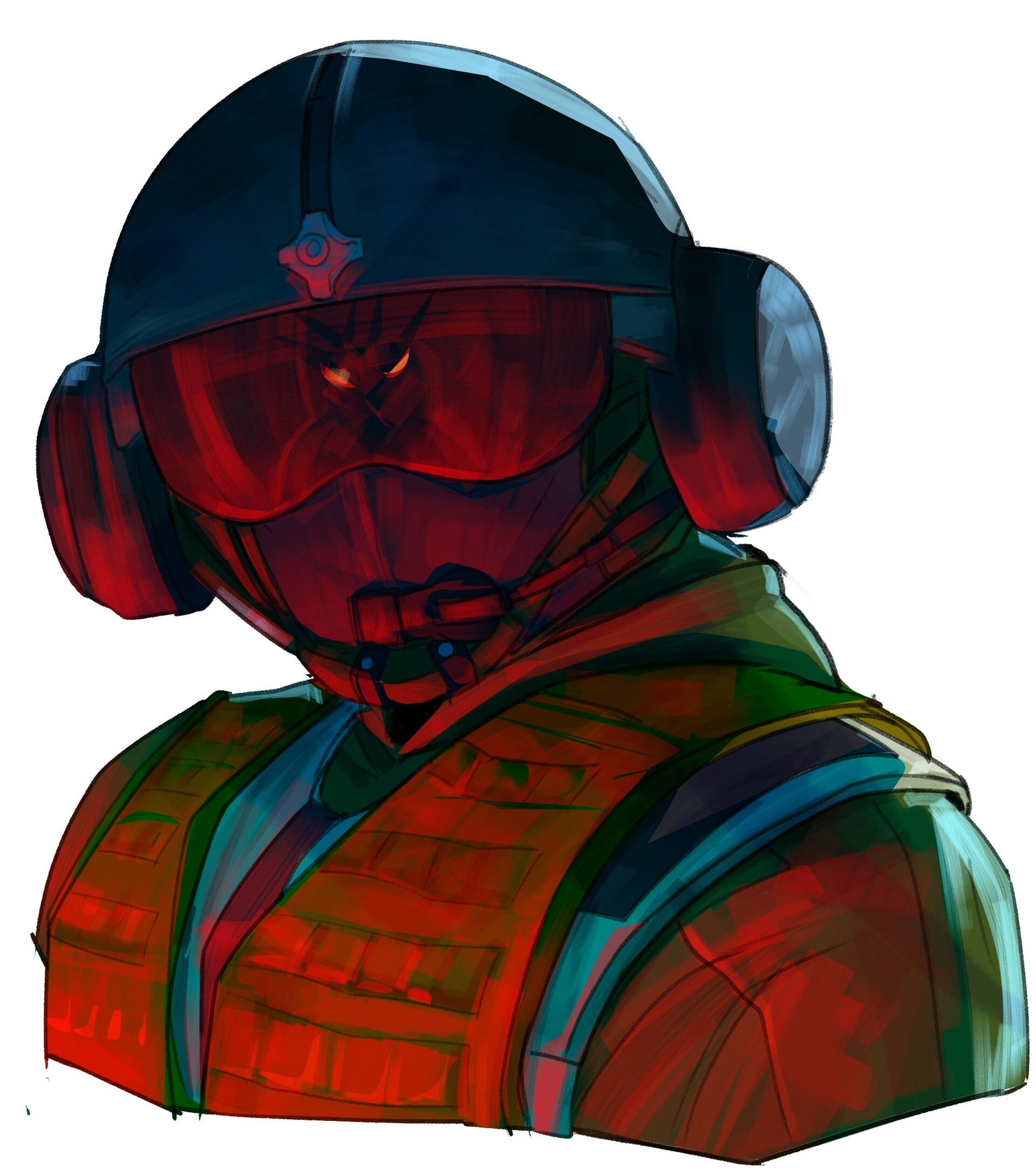 ArtStation - Jager, Mira and Nokk Bust Drawing