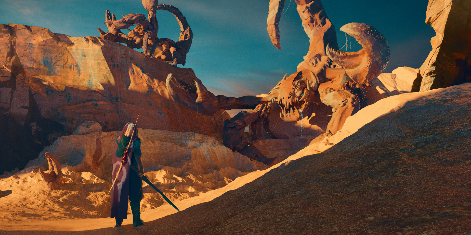 ArtStation - Desert Scorpions